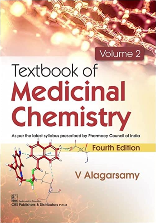Textbook Of Medicinal Chemistry Vol 2 4th Edition 2022 By Alagarsamy V