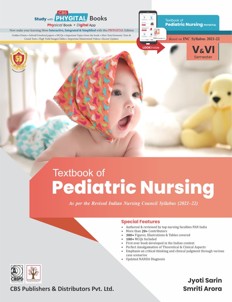 Textbook of Pediatric Nursing 1st Edition 2023 by Dr Jyoti Sarin and Dr ...