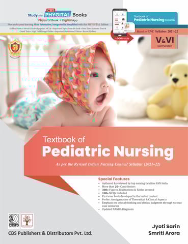 Textbook of Pediatric Nursing 1st Edition 2023 by Dr Jyoti Sarin and Dr ...