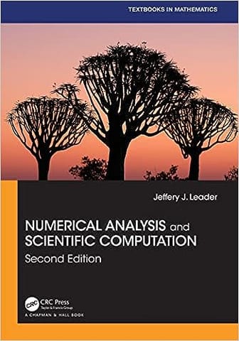 Numerical Analysis And Scientific Computation 2nd Edition 2022 By ...