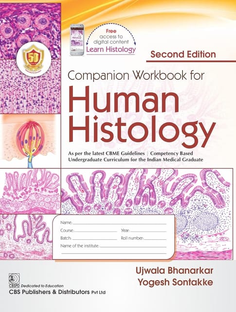 Companion Workbook For Human Histology 2nd Edition 2024 By Bhanarkar U