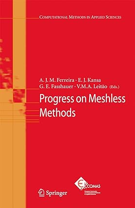 Progress On Meshless Methods 2008 by Ferreira