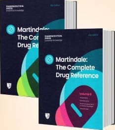 Martindale The Complete Drug Reference Set of 2 Vol 41st Edition 2024 ...