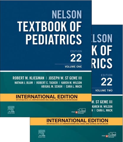 Nelson Textbook of Pediatrics Set of 2 Volumes 22nd Edition 2024