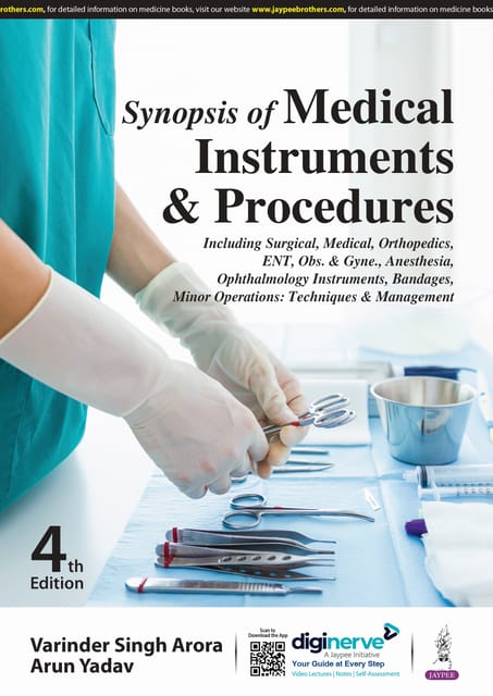 Synopsis Of Medical Instruments & Procedures 4th Edition 2025 By ...