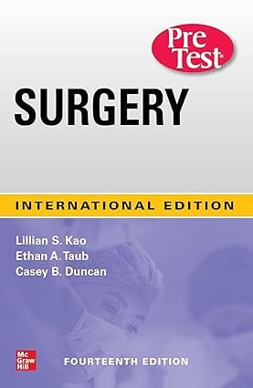 Surgery Pretest Self Assessment And Review 14th International Edition ...