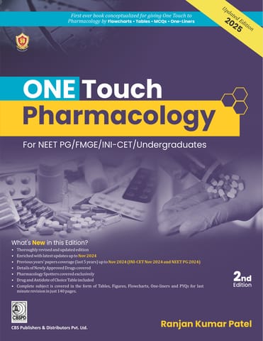 One Touch Pharmacology for NEET PG/NExt/FMGE/INICET Undergraduates 2nd ...