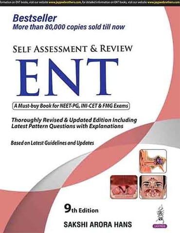 Self Assessment And Review Of Ent 2024 By Sakshi Arora Hans