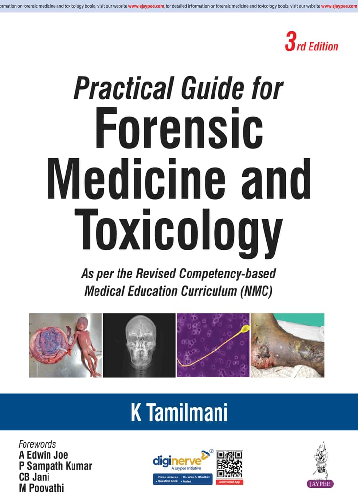 Practical Guide For Forensic Medicine And Toxicology 3rd Edition 2026 By K Tamilmani